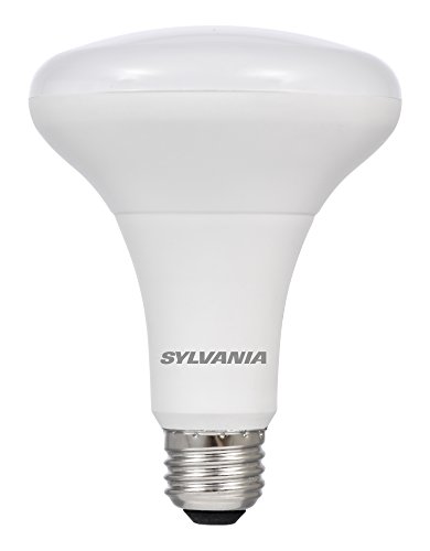 SYLVANIA LED BR30 Reflectop Lamp, 9W (65W equivalent), Medium Base (E26/24), Soft White (3500K), 800 lumen, 1-pack