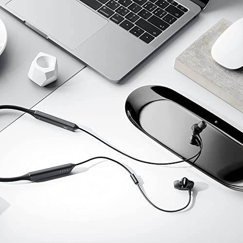 FIIL Driifter Pro Noise Cancelling Magnetic in-Ear Earphones, Sports Bluetooth Earbuds for Gym Running 11 Hours Playtime with Sweatproof and Neckband Design with Foldable Memory Metal, for Work