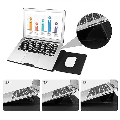 CREATOR Laptop Sleeve Case with Mouse Pad & Foldable Stand Laptop Carrying Case Compatible with MacBook Pro 14 inch 2023-2021 A2779 M2 A2442 M1