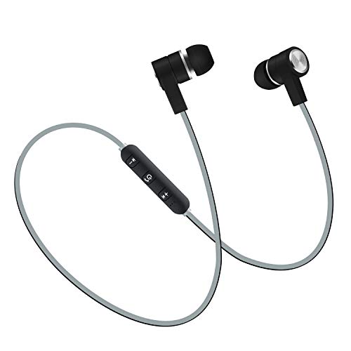 Maxell Bass 13 Black Bluetooth Wireless Earbuds, 3 Hours of Talk/Play Time, Rubberized Earbuds, Volume Control (B13-EB2)