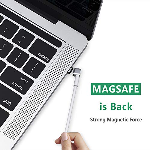 Elecjet Magnetic USB C to C Charging Cable for MacBook Pro Air, iPad Pro, 87W PD Fast Charger for Samsung Galaxy S23 S22 S21 S20 Ultra, Google Pixel 7 6 Pro, Moto G, Dell XPS, Type C Devices, 6.6ft