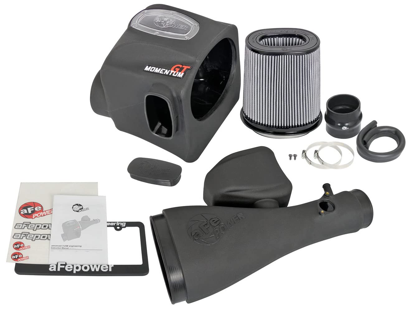 aFe Power 51-76005 Momentum GT Air Intake System (Dry, 3-Layer Filter, Toyota Tacoma Performance), (Non-Carb Compliant)