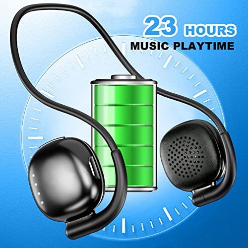 Nuhago Wireless Bluetooth Headphones Wireless Earbuds Bluetooth Earphones with Mic On-Ear Headphones for Sport Workout Cycling