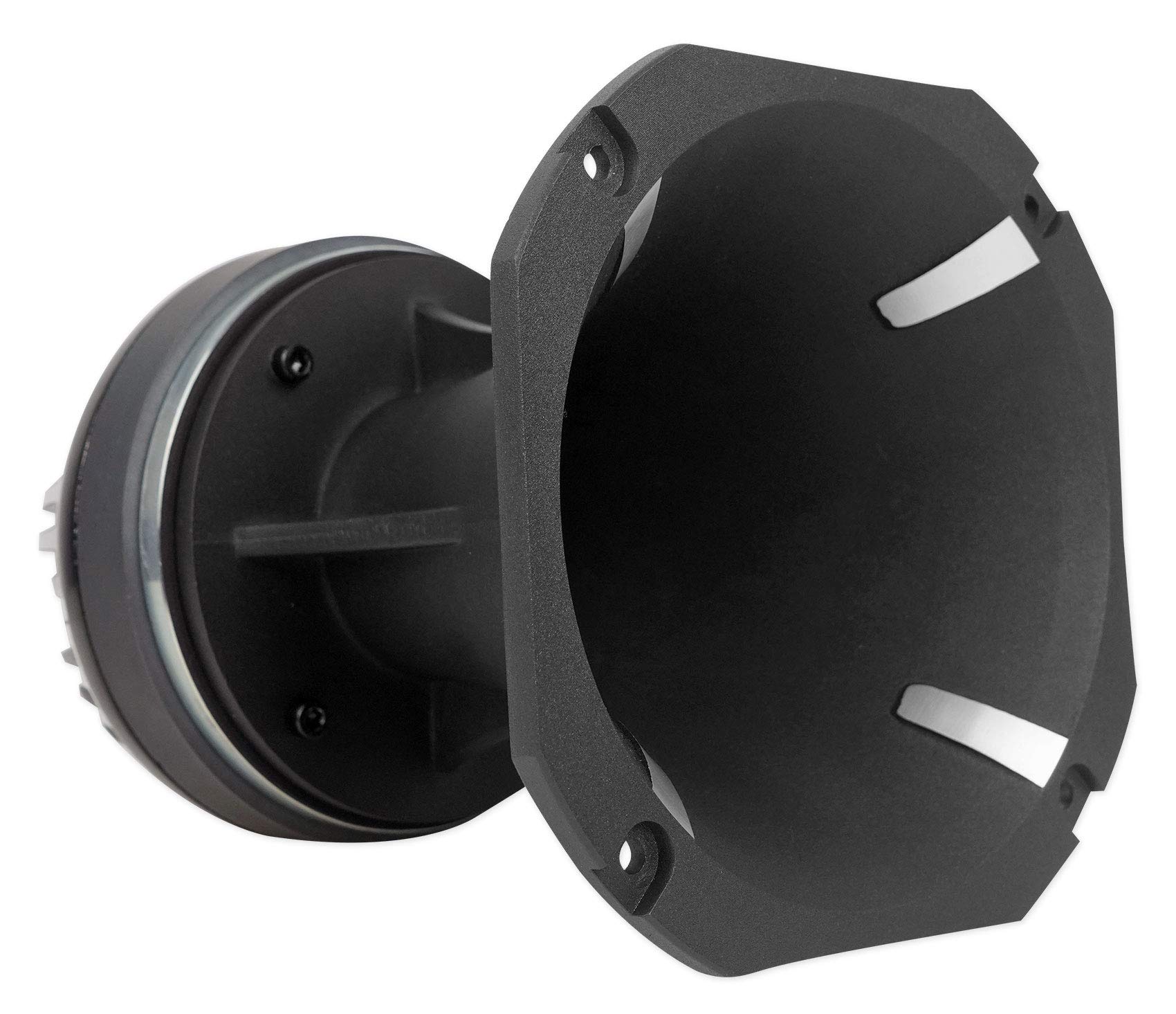 Rockville 2 HT120 2" 360w Car/Pro Aluminum Horn Titanium Tweeters 2" Voice Coils
