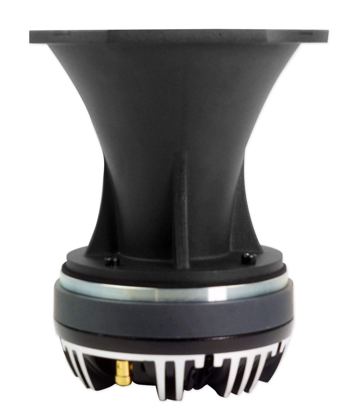 Rockville 2 HT120 2" 360w Car/Pro Aluminum Horn Titanium Tweeters 2" Voice Coils