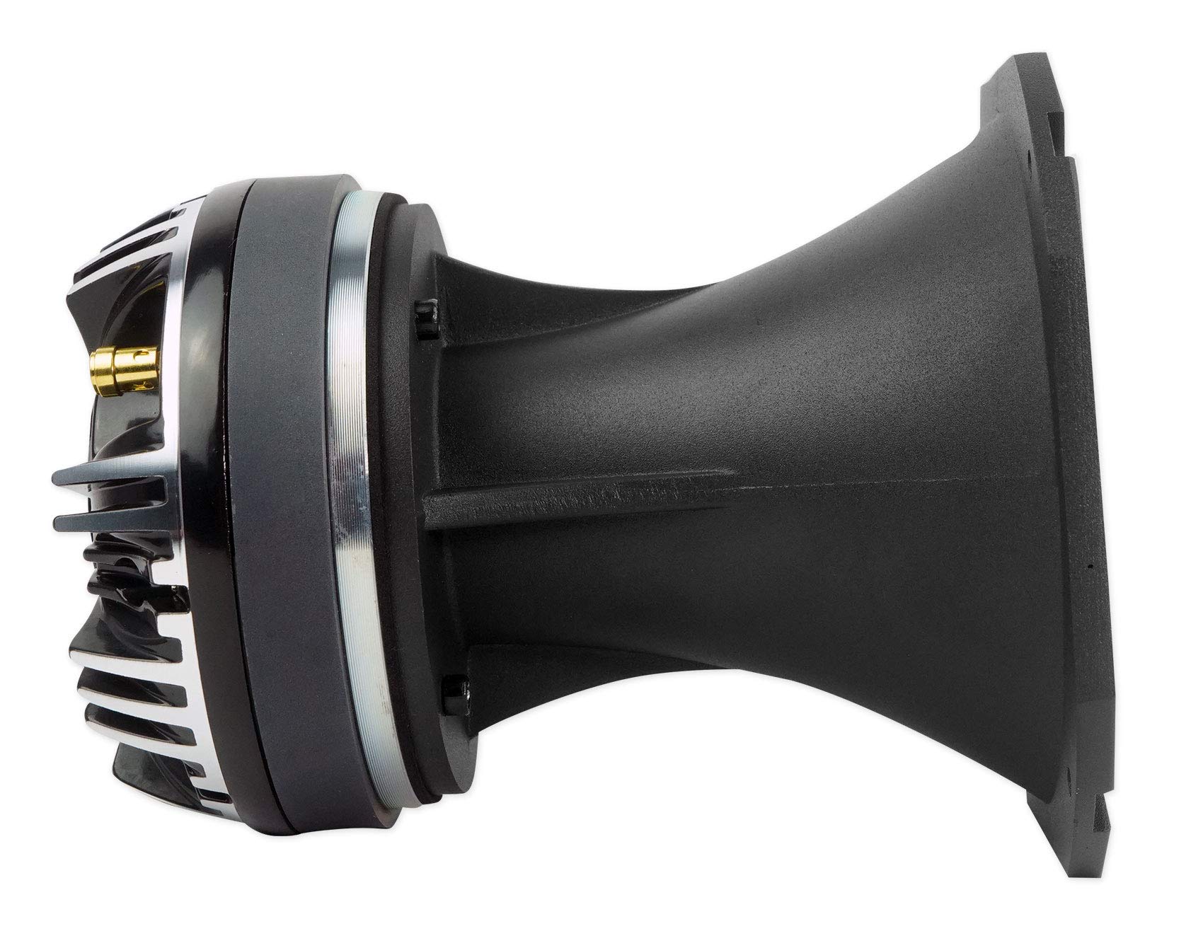Rockville 2 HT120 2" 360w Car/Pro Aluminum Horn Titanium Tweeters 2" Voice Coils