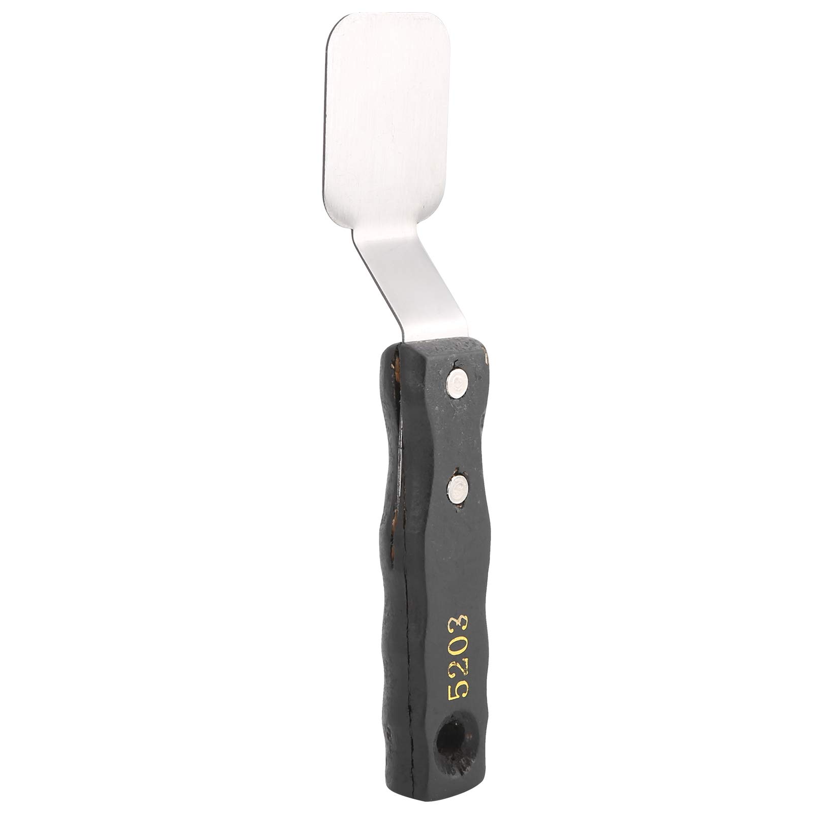 5 Pcs Palette Knives, Durable Stainless Steel Palette Knives Spatula Easy Using Oil Acrylic Paint Artist Knife with Non Slip Wood Handle for Student Adults