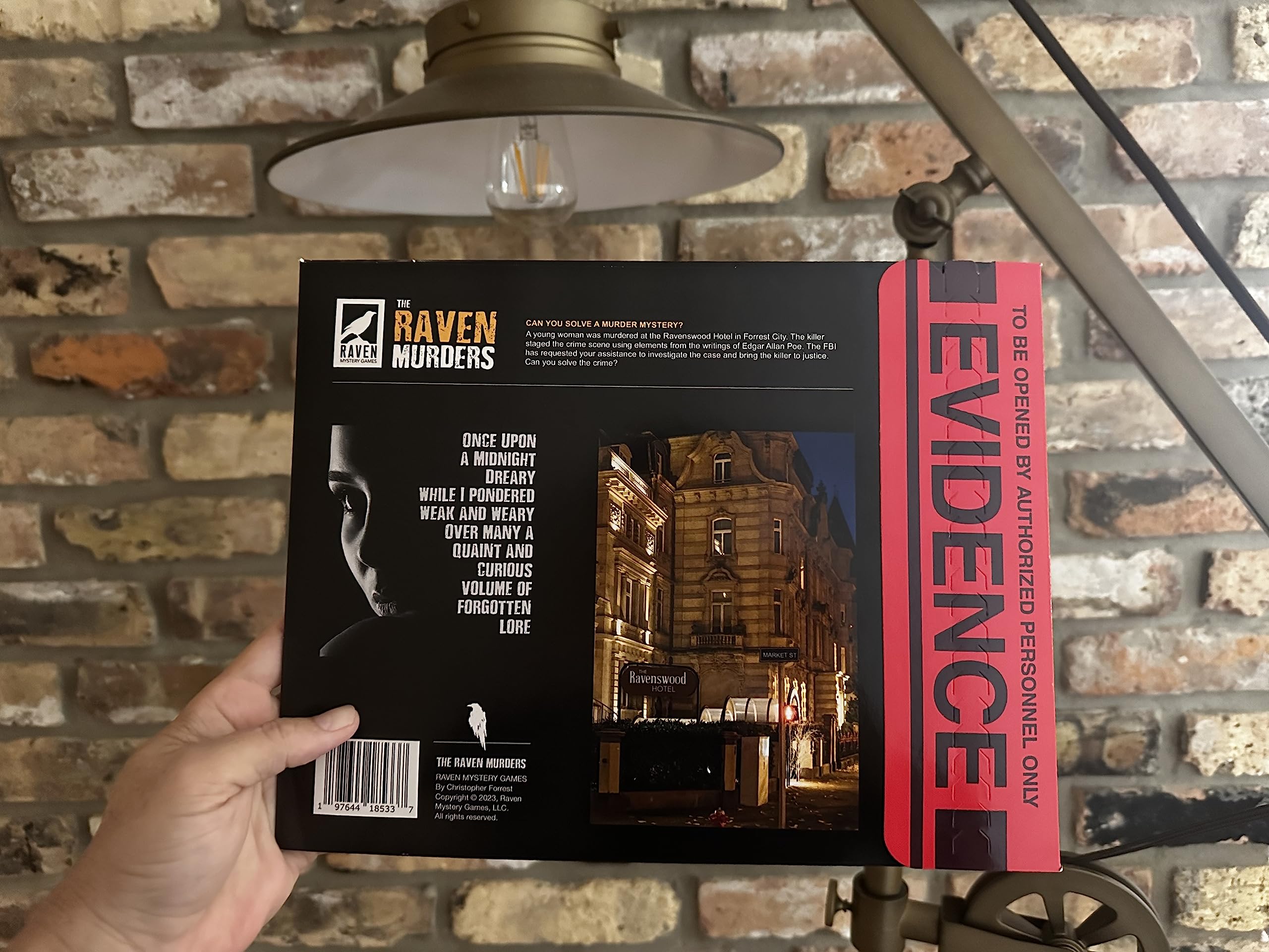 The Raven Murders: A Murder Mystery Game | Unsolved murder mystery game - Cold Case Files Investigation Detective Evidence & Crime File - individuals, date nights & party games
