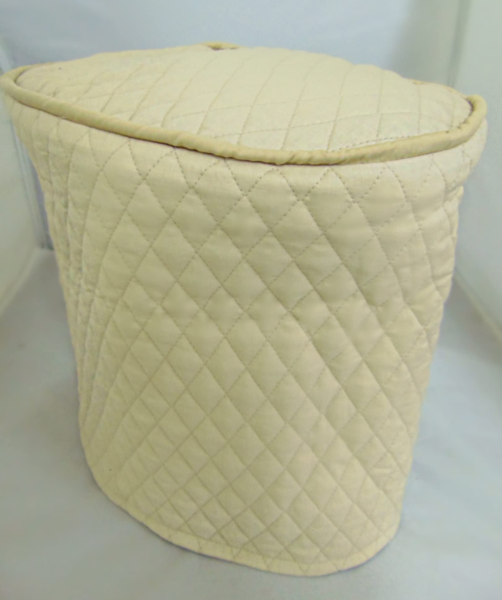 Simple Home Inspirations Quilted Cover Compatible with Ninja Foodi Pressure Cooker (6.5Qt, Cream)