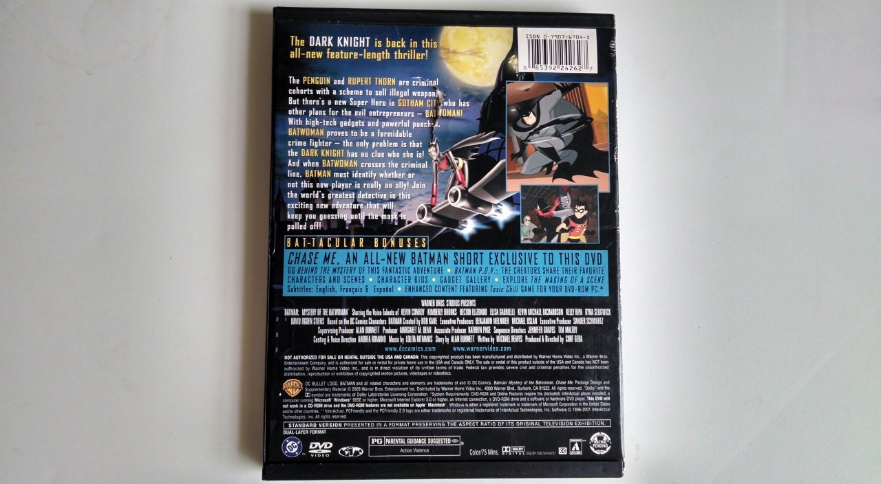 Batman: Mystery of the Batwoman (DVD)