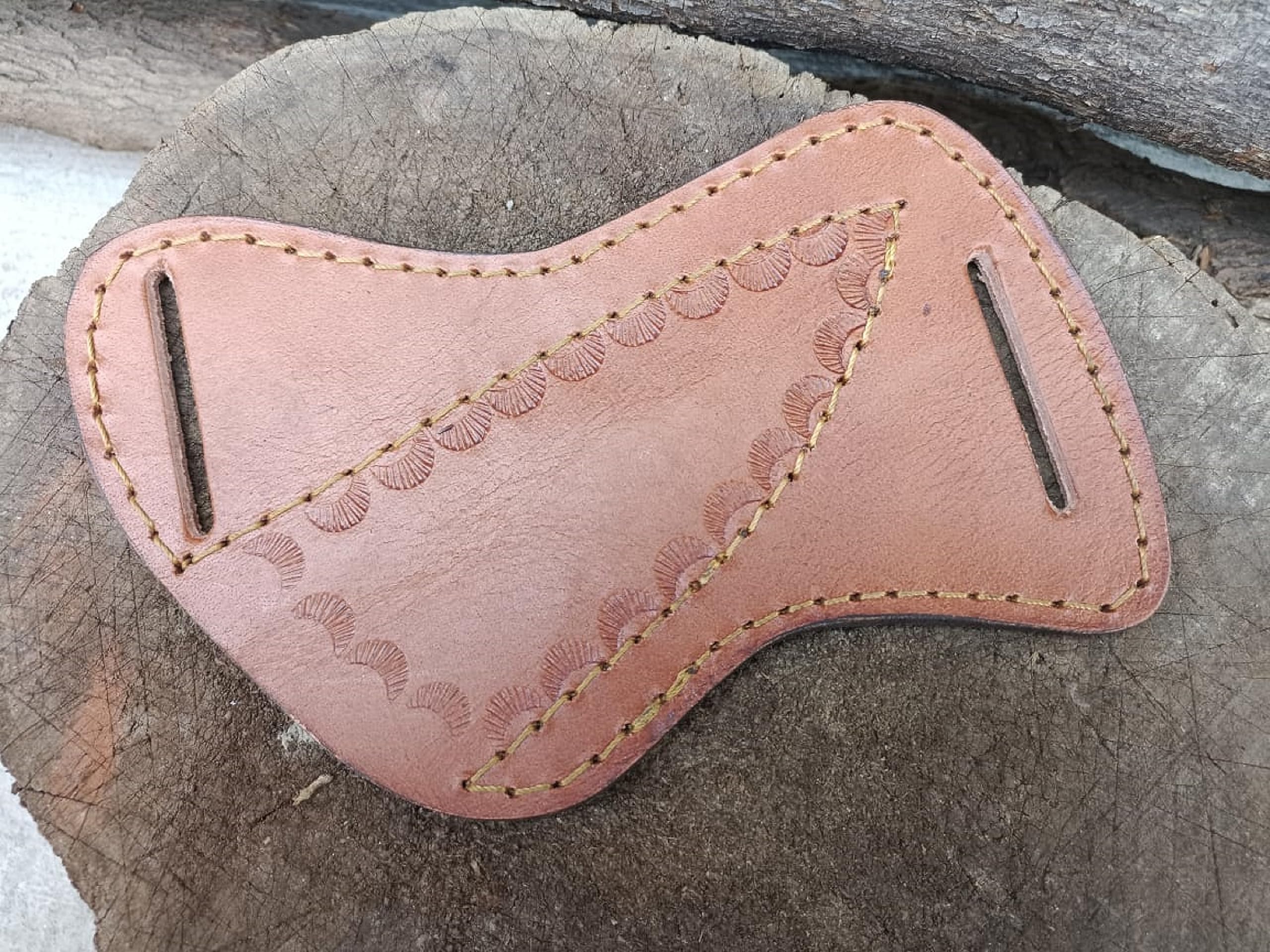 KNIVES KING 7" Handmade Fixed Blade Pointed Cowboy Skinner/Hunting knife with Leather Sheath, Farrier Rasp Steel Razor Sharp Blade and Hrd wood Handle for Hunting, Bushcrafting, Camping and Hiking.