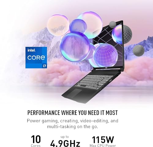 MSI 2023 Newest Creator M16 Gaming Laptop, 16" QHD+ Display, Intel Core i7-13620H(10-core), NVIDIA GeForce RTX 4060 Graphics, 32GB DDR5 RAM, 1TB SSD, HD Webcam, Wi-Fi 6, HDMI, Windows 11 Home