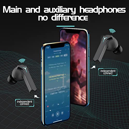 Yeahitch Wireless Bluetooth Headset, Intelligent Noise Reduction, in Ear Sports Game, E-Sports Headset, Super Long Endurance