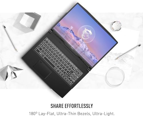 MSI 2023 Newest Creator M16 Gaming Laptop, 16" QHD+ Display, Intel Core i7-13620H(10-core), NVIDIA GeForce RTX 4060 Graphics, 32GB DDR5 RAM, 1TB SSD, HD Webcam, Wi-Fi 6, HDMI, Windows 11 Home