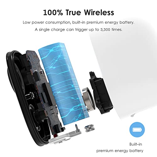Solar Security Camera Wireless Outdoor with Solar Panel, Battery Powered 1080p WiFi Night Vision Indoor and Outdoor Motion Detection 2-Way Talk IP65 Waterproof Alarm for home security Cloud/SD Storage
