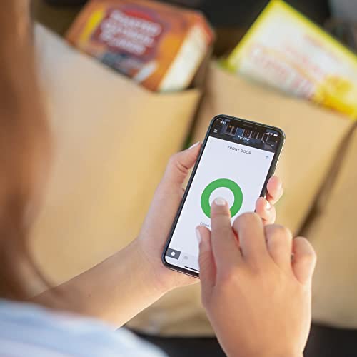 August Wi-Fi, (4th Generation) Smart Lock β Fits Your Existing Deadbolt in Minutes, Silver