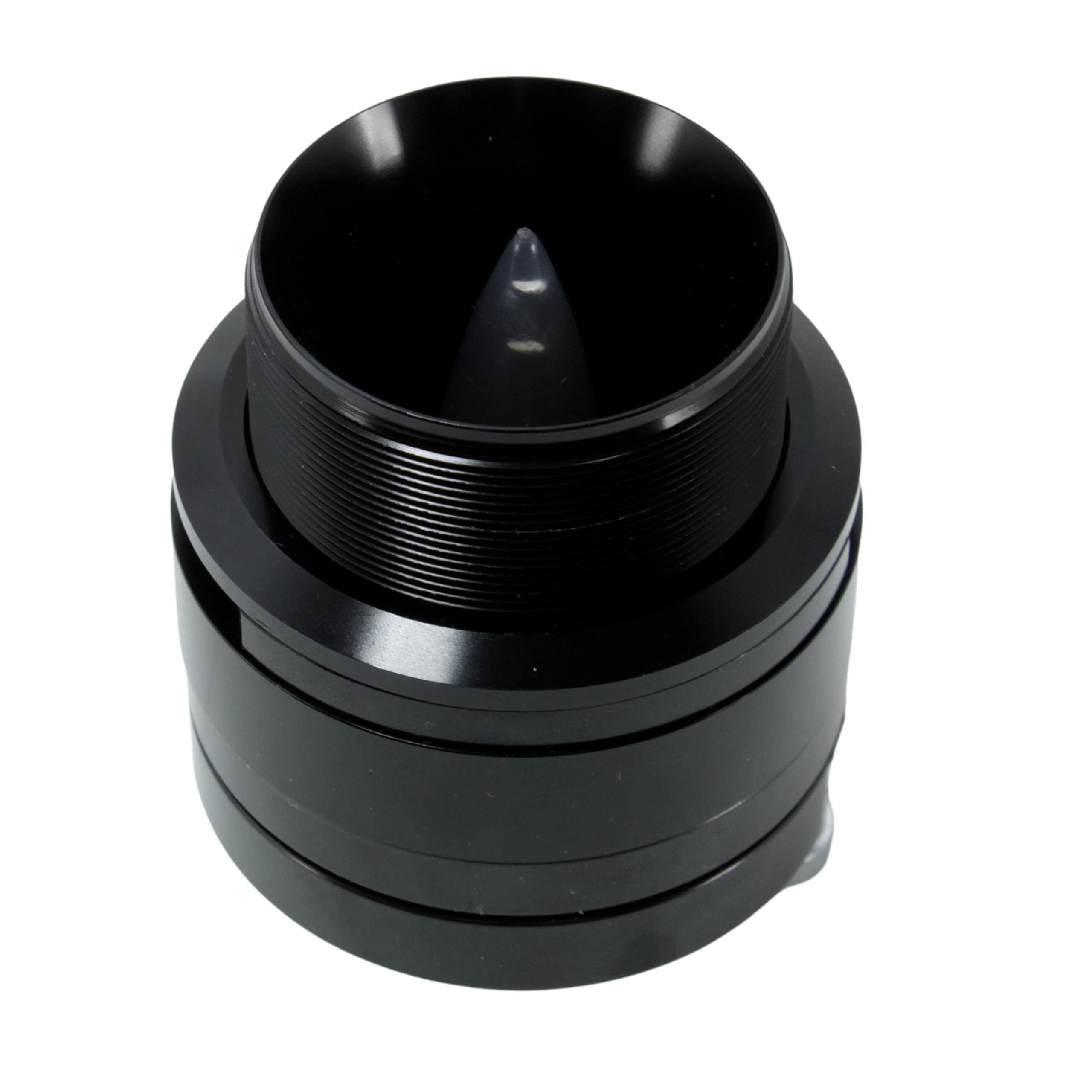 Audiopipe ATQ-1550 1 Inch 250 Watt 4 Ohm Aluminum Titanium Car Audio Bullet Tweeter with Kapton Voice Coil for Vehicle Sound System (4 Pack)