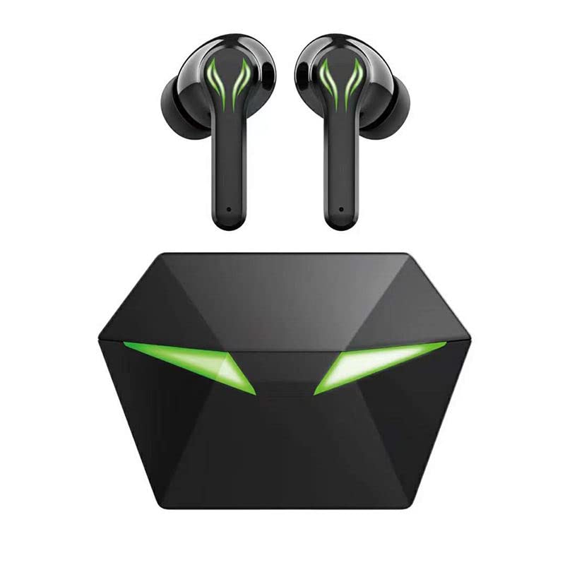 Low Latency Wireless Earphone TWS Gaming Headset with Bass Waterproof Sports Headphones Gamer Earbuds for iPhone, Samsung,LG and Other Mobile Phones, Tablets,TV's, Smart Bluetooth Devices