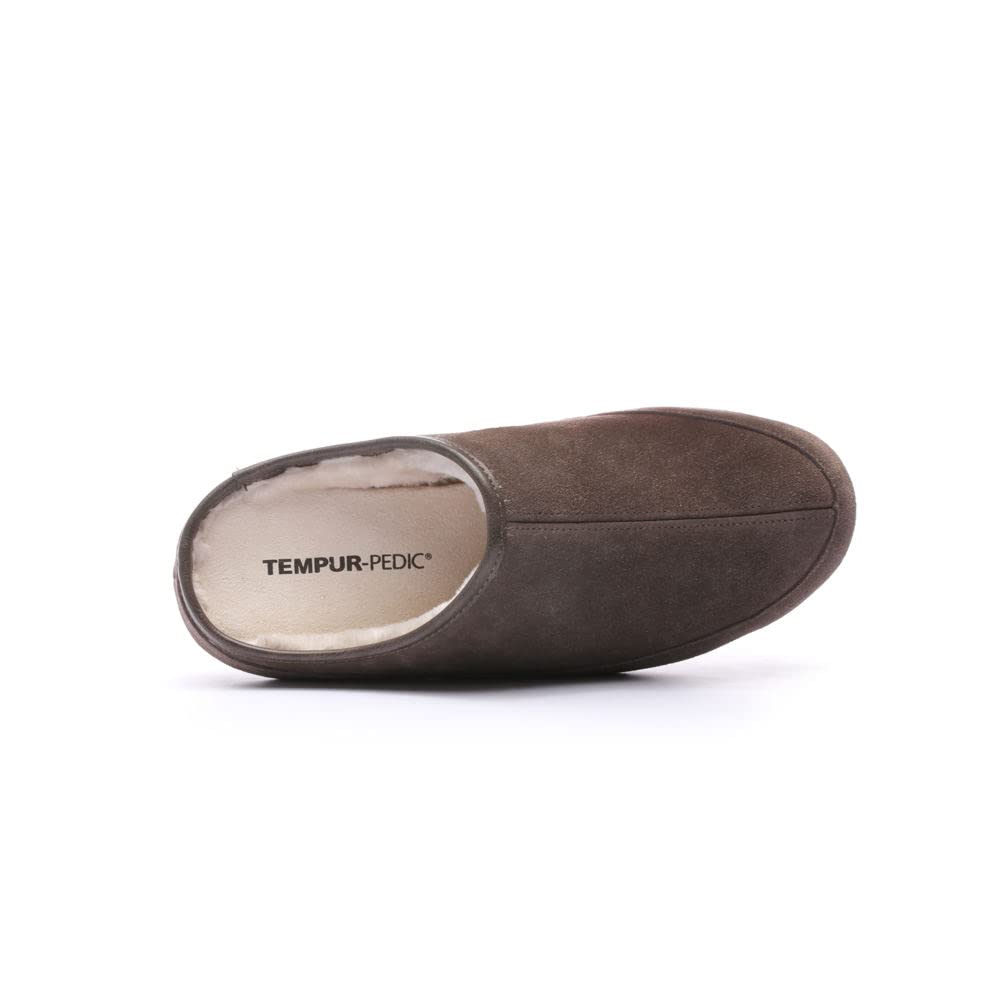TempurPedic Shiloh Mens Slipper 11 DM US Taupe
