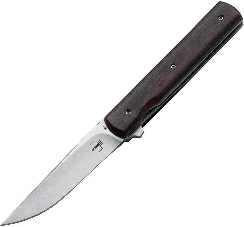 PIÑATAS OLE Plus Linear Urban Trapper Cocobolo Wood Handle VG-10 Steel Knife 01BO318 4045011217104