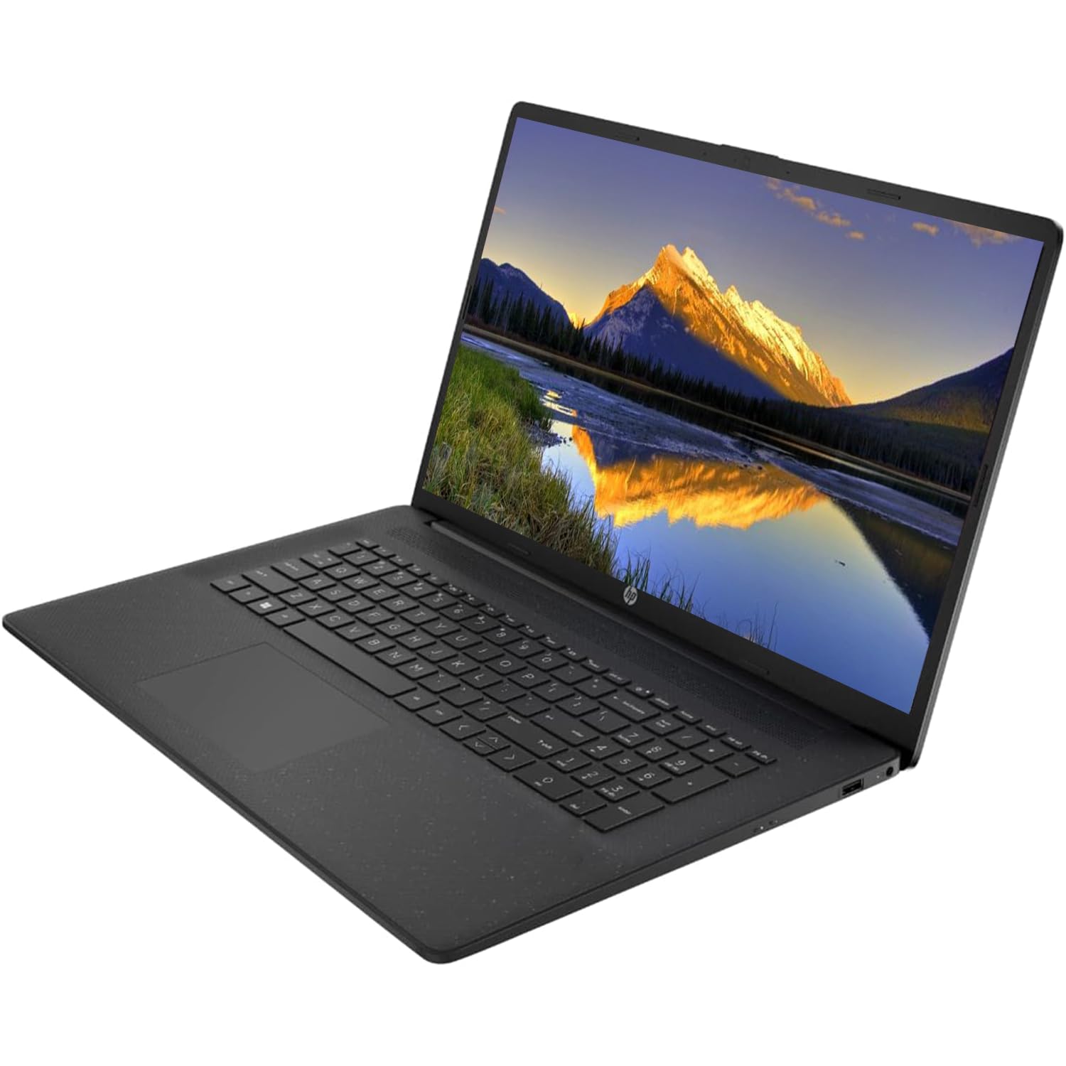 HP 2023 17 Laptop, 17.3" FHD Display, AMD Ryzen 5 7530U Processor (Beat i7-1165G7), 32GB RAM, 1TB PCIe SSD, Webcam, HDMI, Wi-Fi 6, Bluetooth, Windows 11 Home, Black