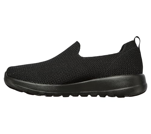 Skechers womens Walking Sneaker, Black, 9.5 US