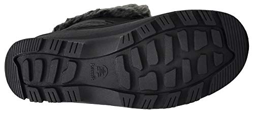 Kamik Women's Momentum 2 Snow Boot, Black/Black/Black, 8 W US