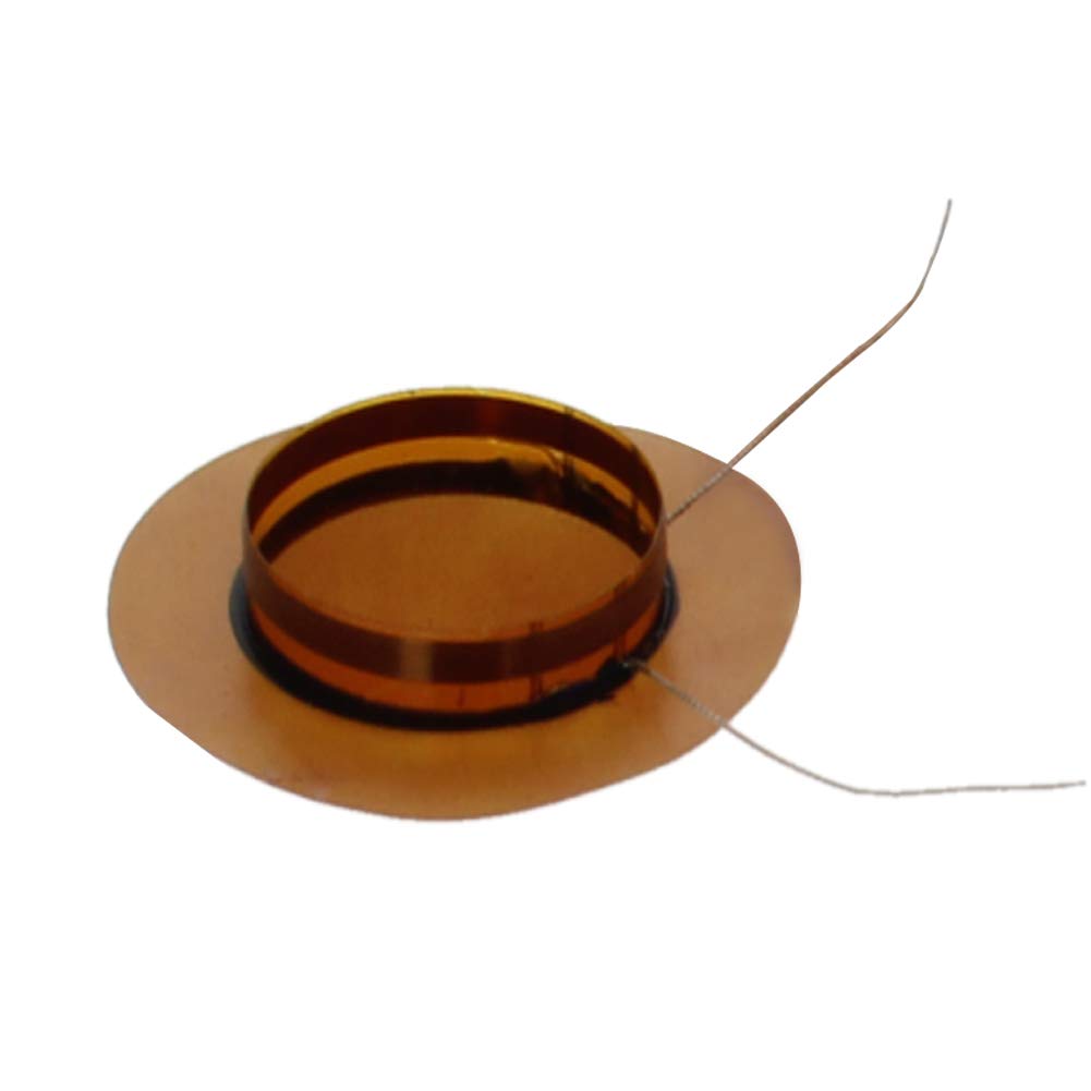 Fielect 25.5mm Tweeter Voice Coil Audio Speaker High Tone Silk Dome Tweeter Accessory for Audio Replacement 16Ohms 2Pcs