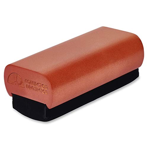 Collector Protector Vinyl Record Cleaner Kit - Includes 70’s-Style Soft Velvet Record Brush, LP Cleaning Solution, Stylus Brush & Cleaning Liquid, Microfiber Cloth & Storage Pouch