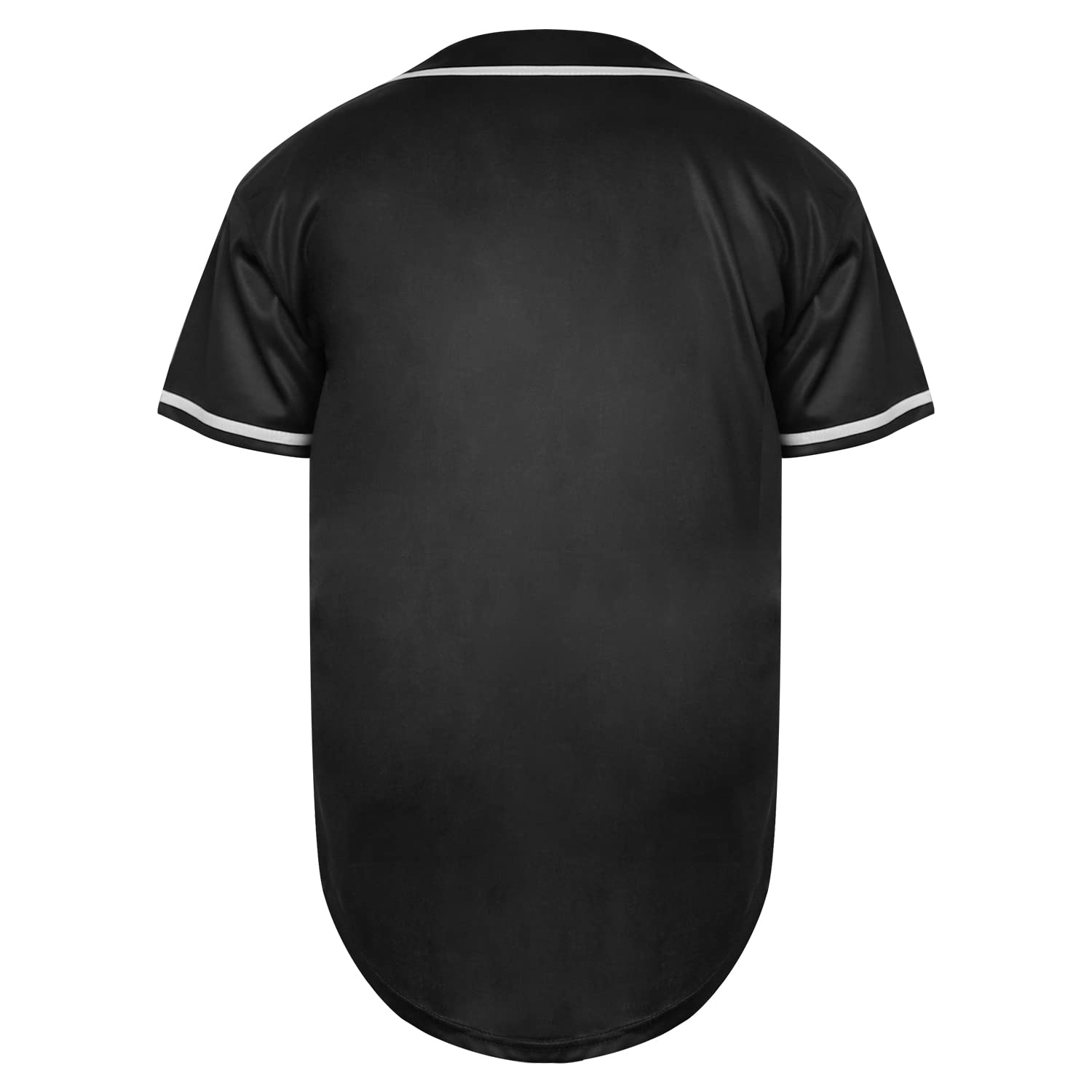 Rioofinx 90s Hip Hop Party Jersey, Bel Air Jersey Baseball Jersey, Short Sleeve Button Down Shirt for Men and Women (Black, 3XL)