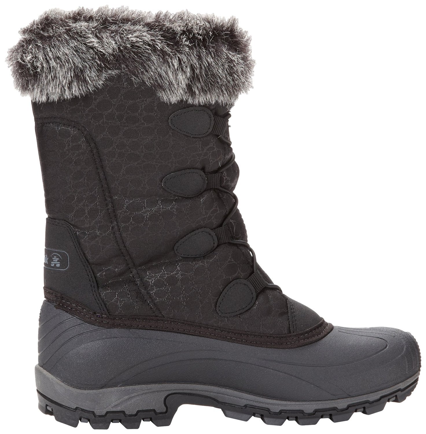 Kamik Women's Momentum Snow Boot,Black,10 M US