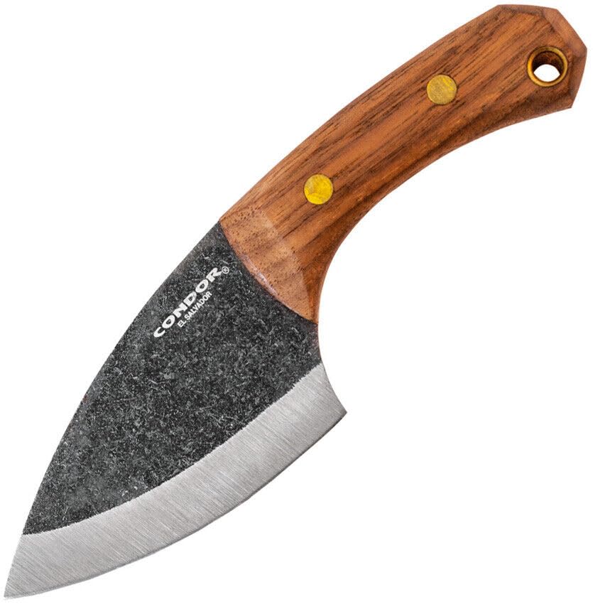 PIÑATAS OLE Pangui Wood Handle Fixed Blade Hunting Knife Made in El Salvador 802326HC 7417000557770