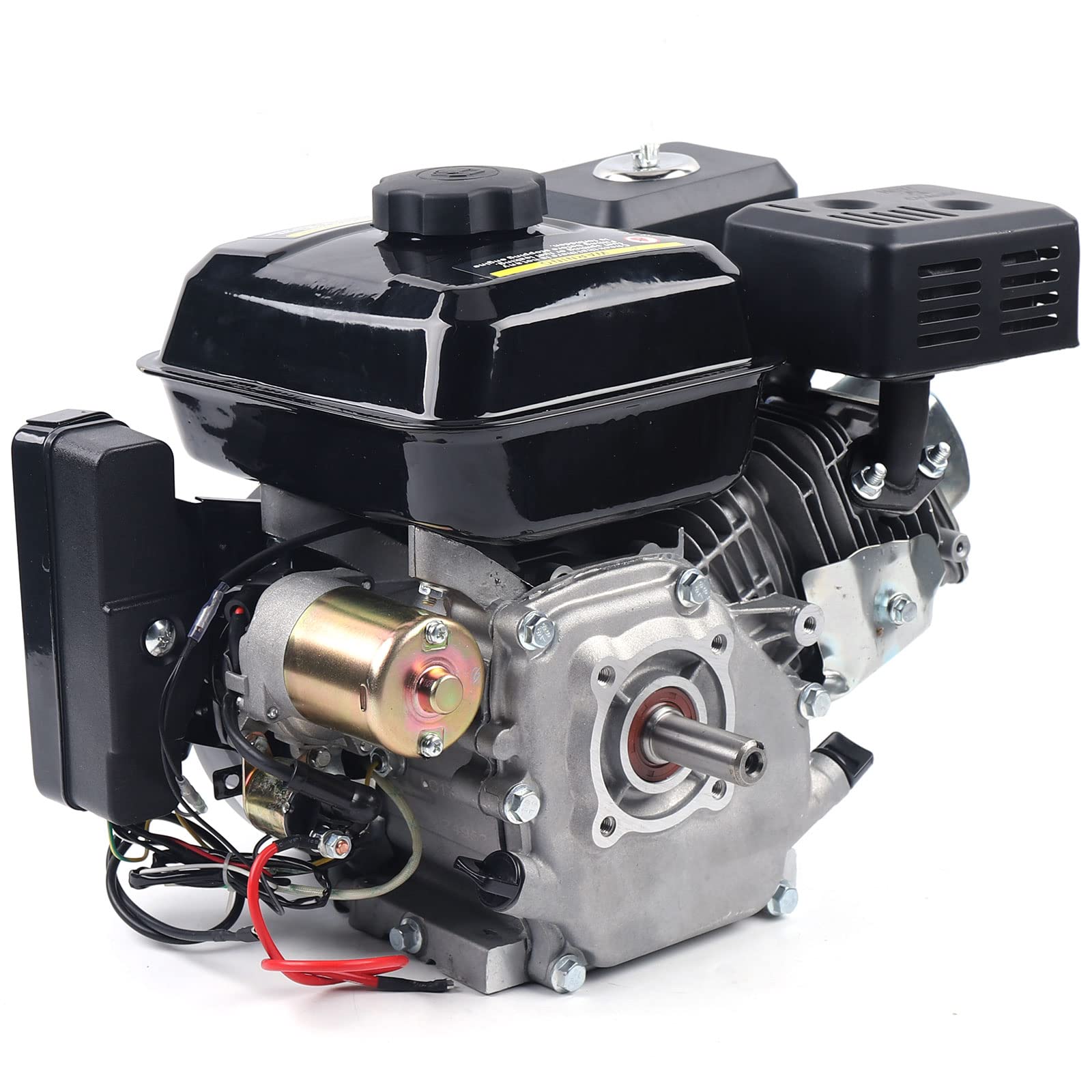 212Cc 4 Stroke 7.5 Hp 3600 RPM Electric Start Go Kart Log Splitter Gas Engine Motor Power USA