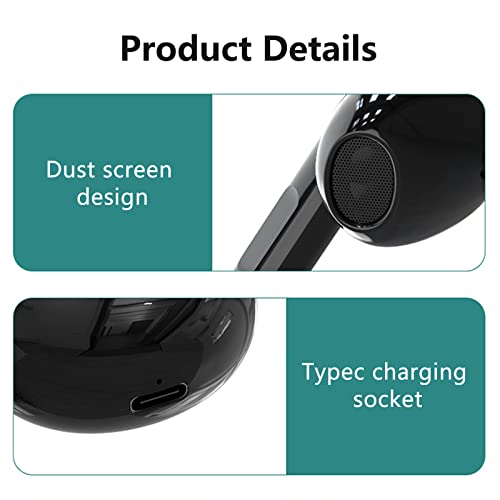 Bluetooth Headphones, Sports Bluetooth Earbuds Gym Wireless Earbuds, Waterproof Sweatproof Noise Canceling Ear Buds with HiFi Stereo Sound, Mini Charging Case Ear Buds for Android iOS