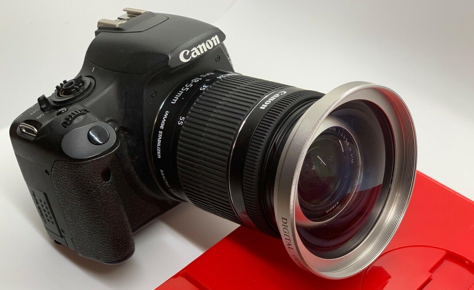 X40 HD Wide Angle Lens for Canon Rebel EOS XTI 1200D T3 T3I T4 T5 T6 7D 6D X45