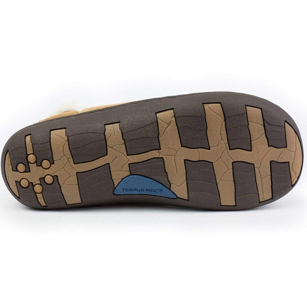 TempurPedic Vallery Womens Slipper 8 BM US Tan