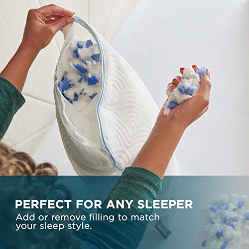 Tempur Bed Pillows, Queen, White