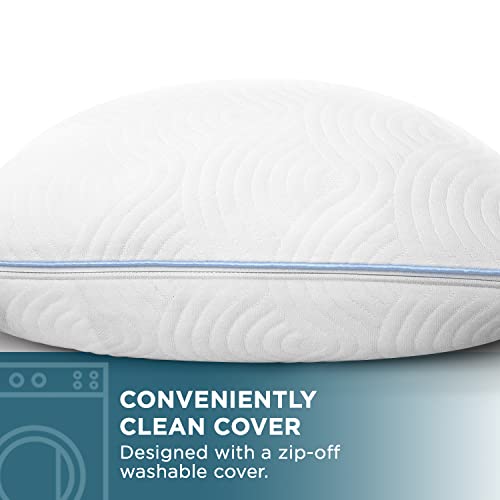 Tempur Bed Pillows, Queen, White