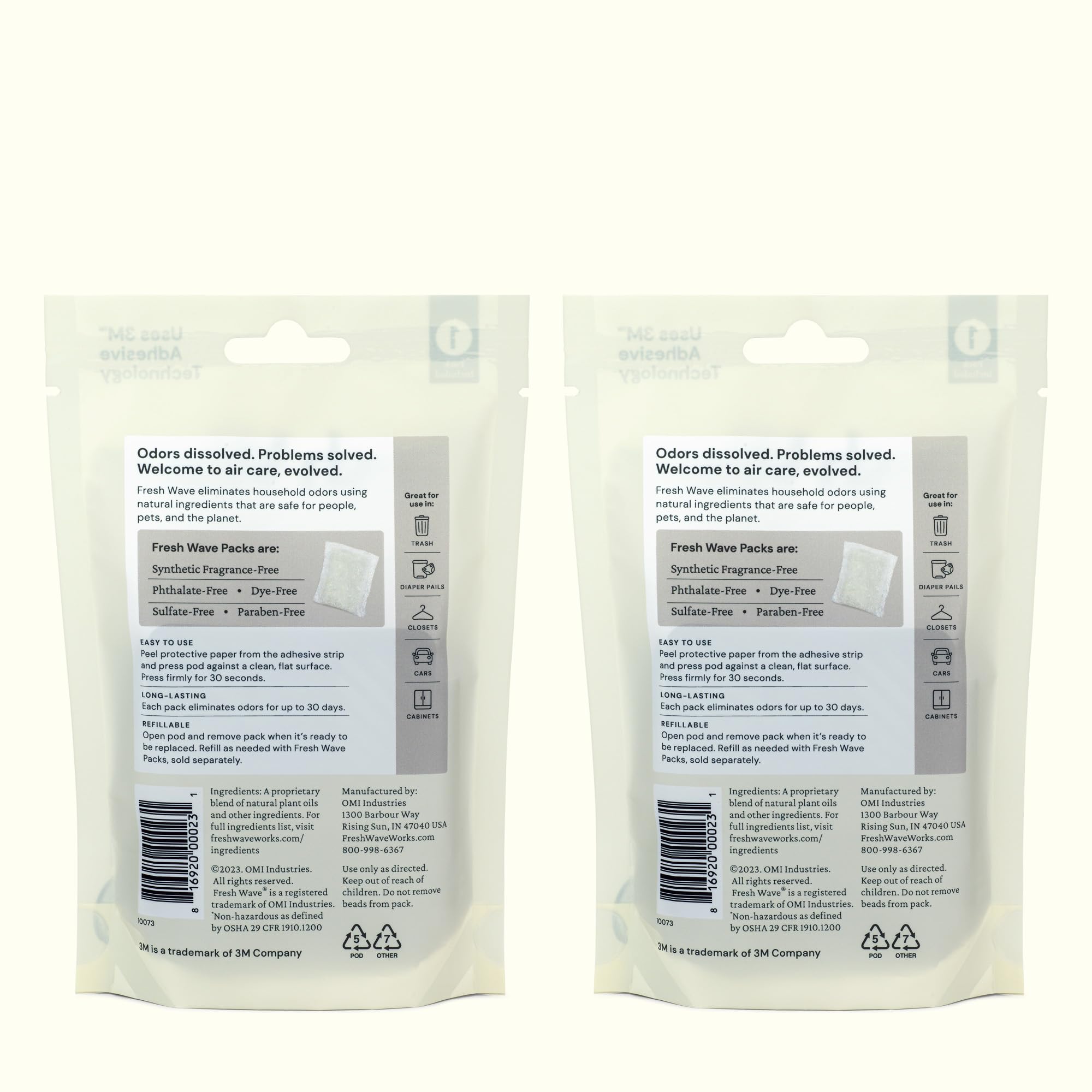 Fresh Wave Fresh Pod Odor Remover (Pack of 2)