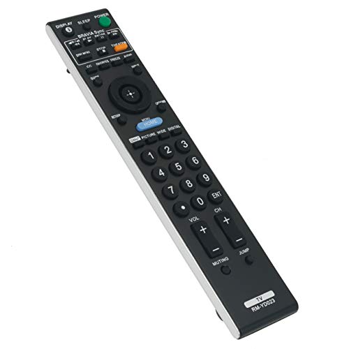 RM-YD023 RMYD023 Replace Remote Control fit for Sony LCD LED Bravia TV HDTV KDL-32VL140 KDL-32XBR6 KDL-37XBR6 KDL-40V4100 KDL-40V4150 KDL-40WL140 KDL-46WL140 KDL-52WL140 KDL-52XBR6 KDL-40XBR6