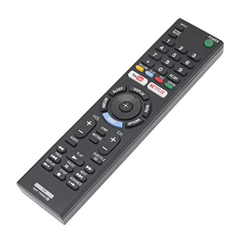RMT-TX300U Replace Remote Control fit for Sony Bravia TV KD-43X7007E KD-43X700E KD-43X720E KD-49X7007E KD-49X700E KD-49X720E KD-50X690E KD-55X7007E w You Tube YouTube Netflix Shortcut App Key