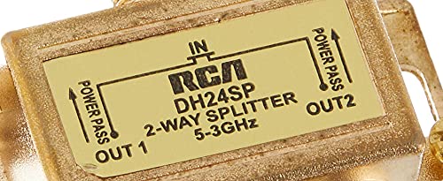 RCA DH24SPF Two Way 3 Ghz Bi-Di Splitter