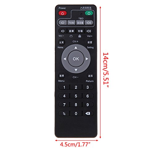 Set-Top Box Learning Remote Control for Unblock Tech Ubox Smart TV Box Gen 1/2/3