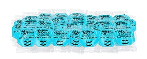 Wonder Wafers Air Fresheners 25ct. Individually Wrapped, Baby Powder Fragrance