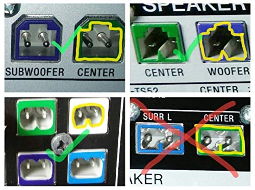 6 Pieces Wire Cord Cable JST Connectors for Sony and Samsung Home Theater Speaker 4.2mm Tool-Free Quick Splice connectors Made in The USA