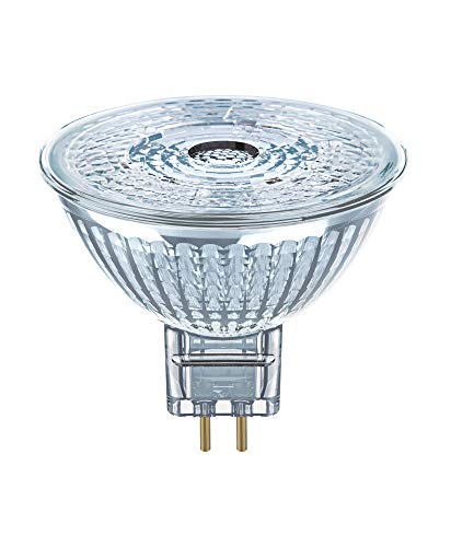 Osram 4058075433601 Star 12 V LED Lamps, pin Base, Reflector MR16, LV, Set of 10, Warm White