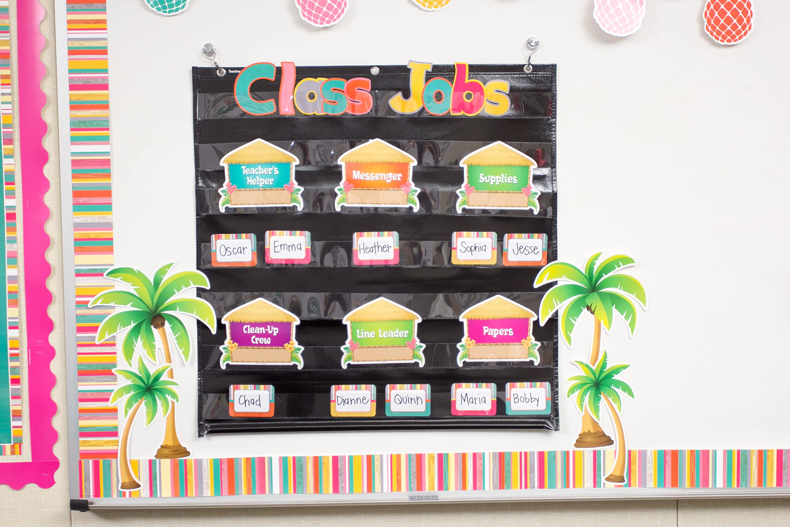 Teacher Created Resources 2658 Tropical Punch Straight Border Trim
