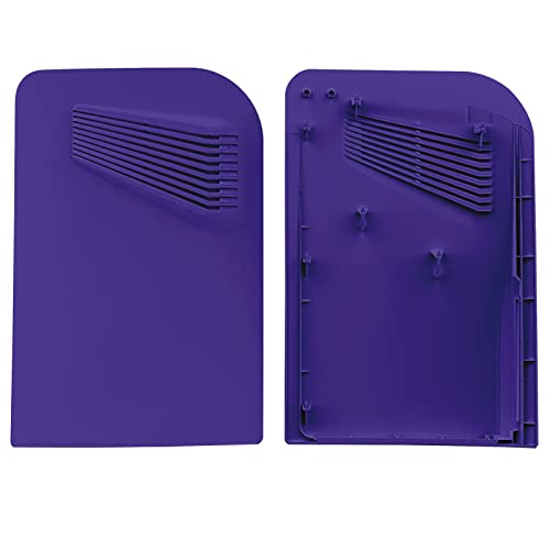 Disc Edition Face Plates with Cooling Vents Cover Skins Shell Panels for PS5 Console, PlayStation 5 Accessories Faceplate Protective Shell Replacement Plate (Disc Galactic Purple)