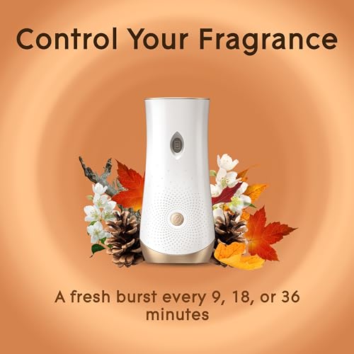 Glade Automatic Spray Refill, Air Freshener for Home and Bathroom, Cashmere Woods, 6.2 Oz, 2 Count