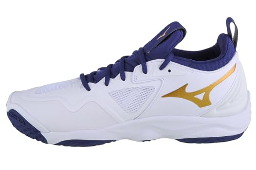 Mizuno Wave Momentum 3(U) Wht/BRibbon/MPGold, 10 US